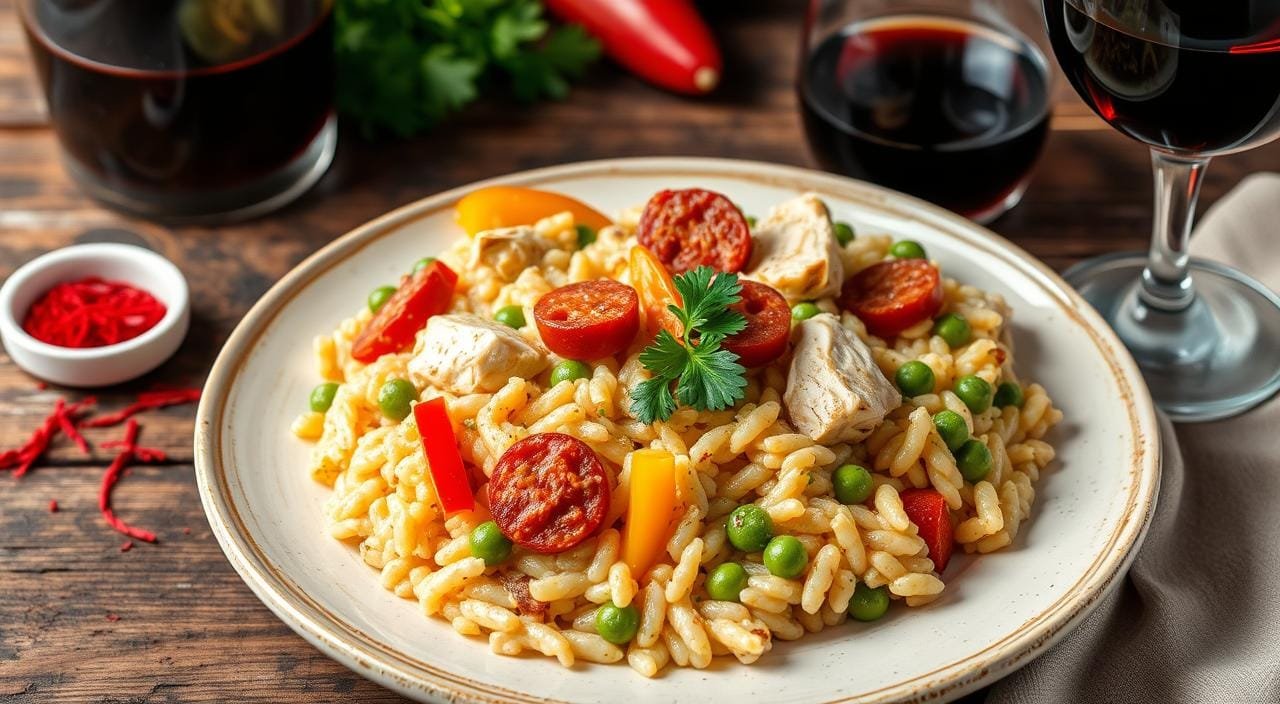 Chicken and Chorizo Risotto Recipe: A Creamy, Flavorful Delight