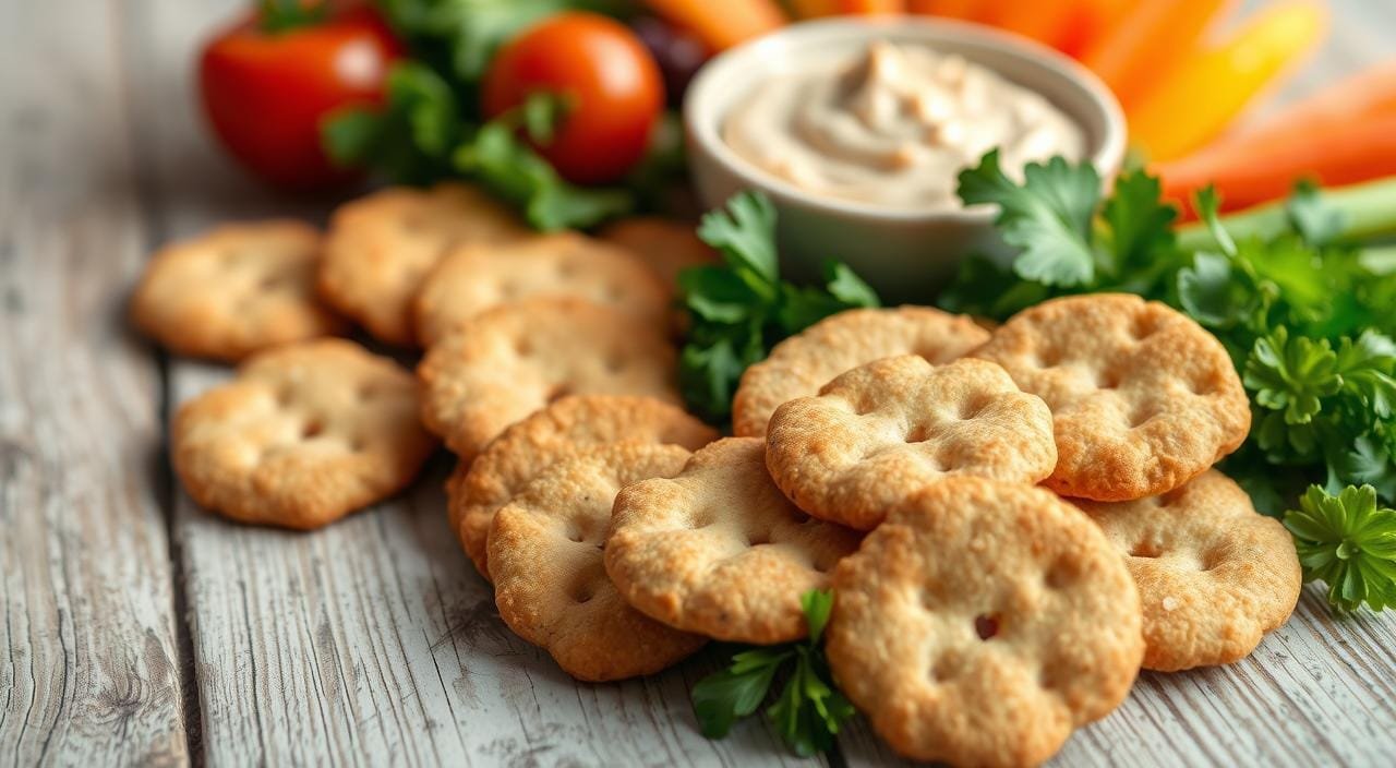 Goya Round Wheat Crackers: Perfect Snacking Choice